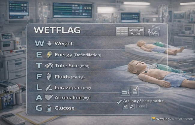 WETFLAG Calculator – Complete Guide For Paediatric Emergency Use (UK ...